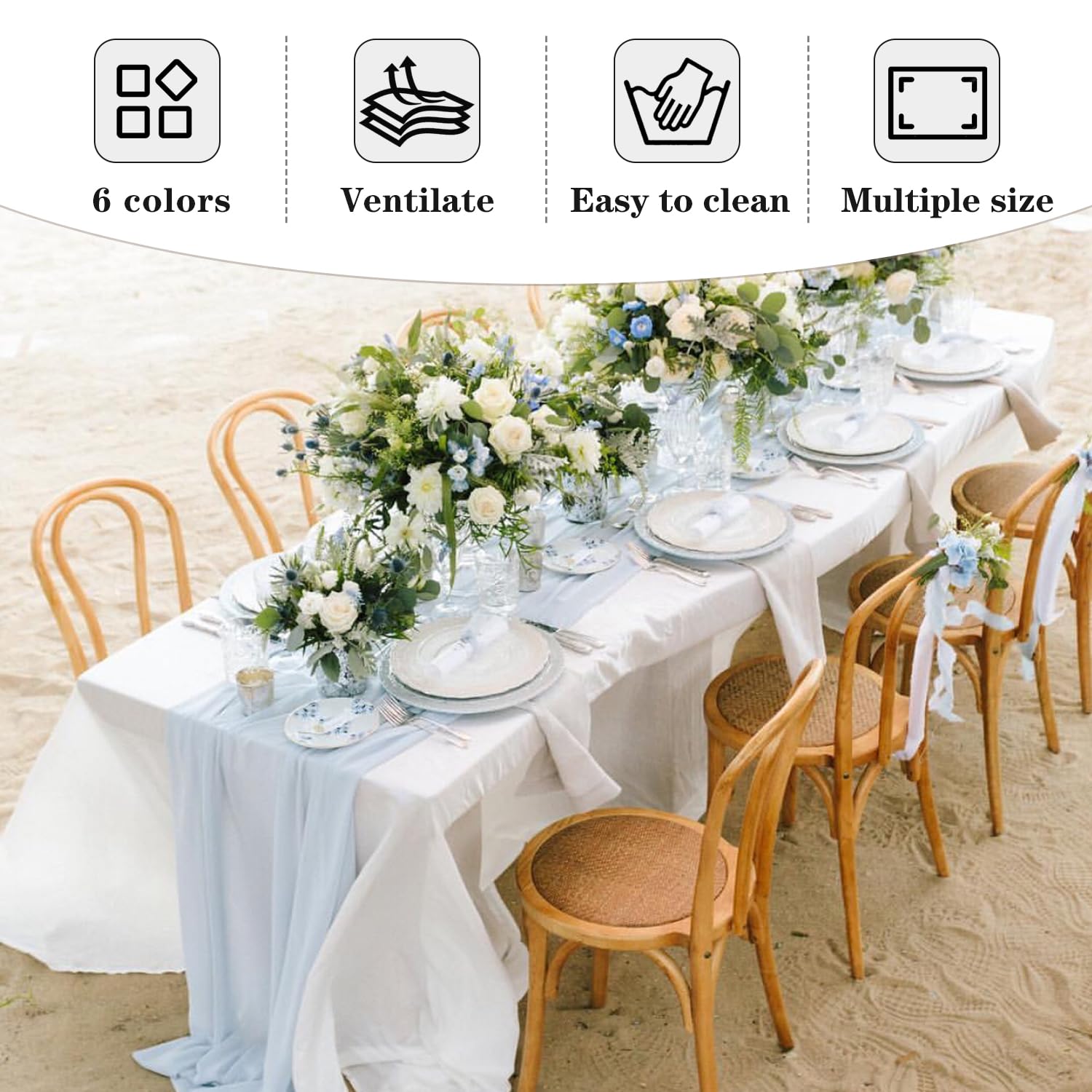 Fitable Burgundy Tablecloths for 6-8 Foot Tables, 6 Pack - 70 x 120 Inches - Reusable and Washable Table Clothes, Polyester Fabric Table Covers for Wedding, Party, Banquet