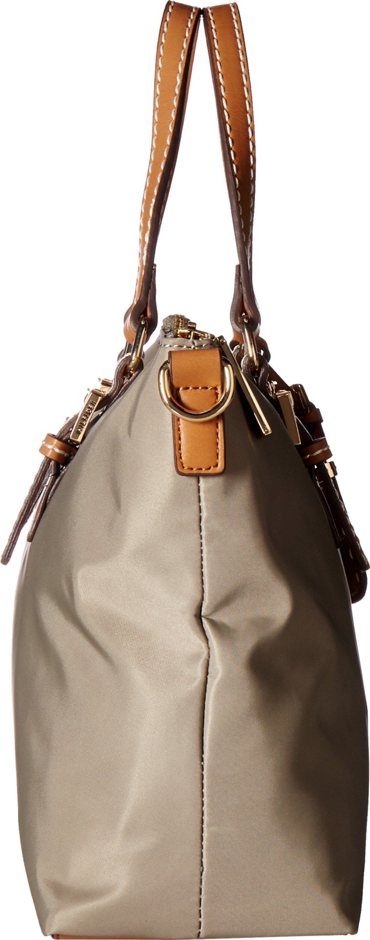 Tommy Hilfiger womens Julia Bag Shopper, Khaki, One Size US