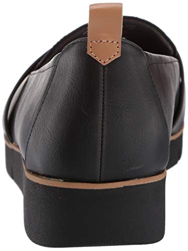 Dr. Scholl's Shoes Women's Webster Loafer, Black, 8.5 Wide US