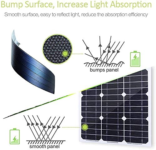 Flexible Solar-Thin-Film Solar Flex etfe Roll up Bendable Solar Panel Cell 6v Solar Panel Portable-Charger-trickle-Feeder-Boats-RV-RVS-Photovoltaic-amorphous-Roll-Waterproof-Light Toys (A-Gold)