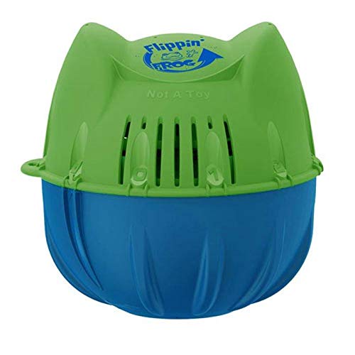 Flippin’ FROG Complete Pool Sanitizing System for Pools 2,000 – 5,000 gallons, Quick and Easy All-in-One Pool Sanitizer uses Low Chlorine Levels and FROG Sanitizing Minerals