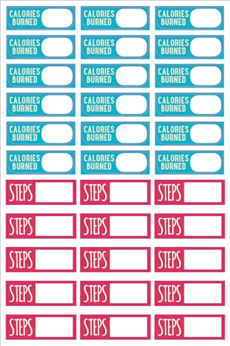 Essentials Health & Fitness Planner Stickers (Set of 325 Stickers)
