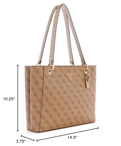 GUESS Noelle Noel Tote, Latte Logo