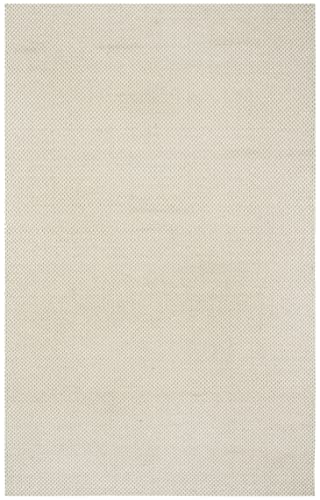 SAFAVIEH Natura Collection Area Rug - 10' x 14', Ivory, Handmade Solid Wool, Ideal for High Traffic Areas in Living Room, Bedroom (NAT801A)