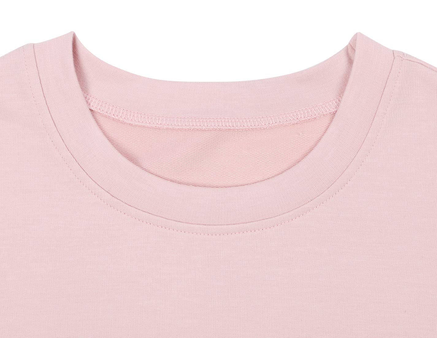 EGELEXY Mama Sweatshirt Women Funny Letter Print Mom Life Blouse Tops Casual Long Sleeve Pullover Tees Pink