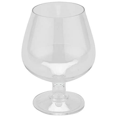 G.E.T. BRA-2-PC-CL-EC 16 oz. Plastic Brandy Glasses, Break Resistant Dishwasher Safe Polycarbonate (Pack of 4), Medium