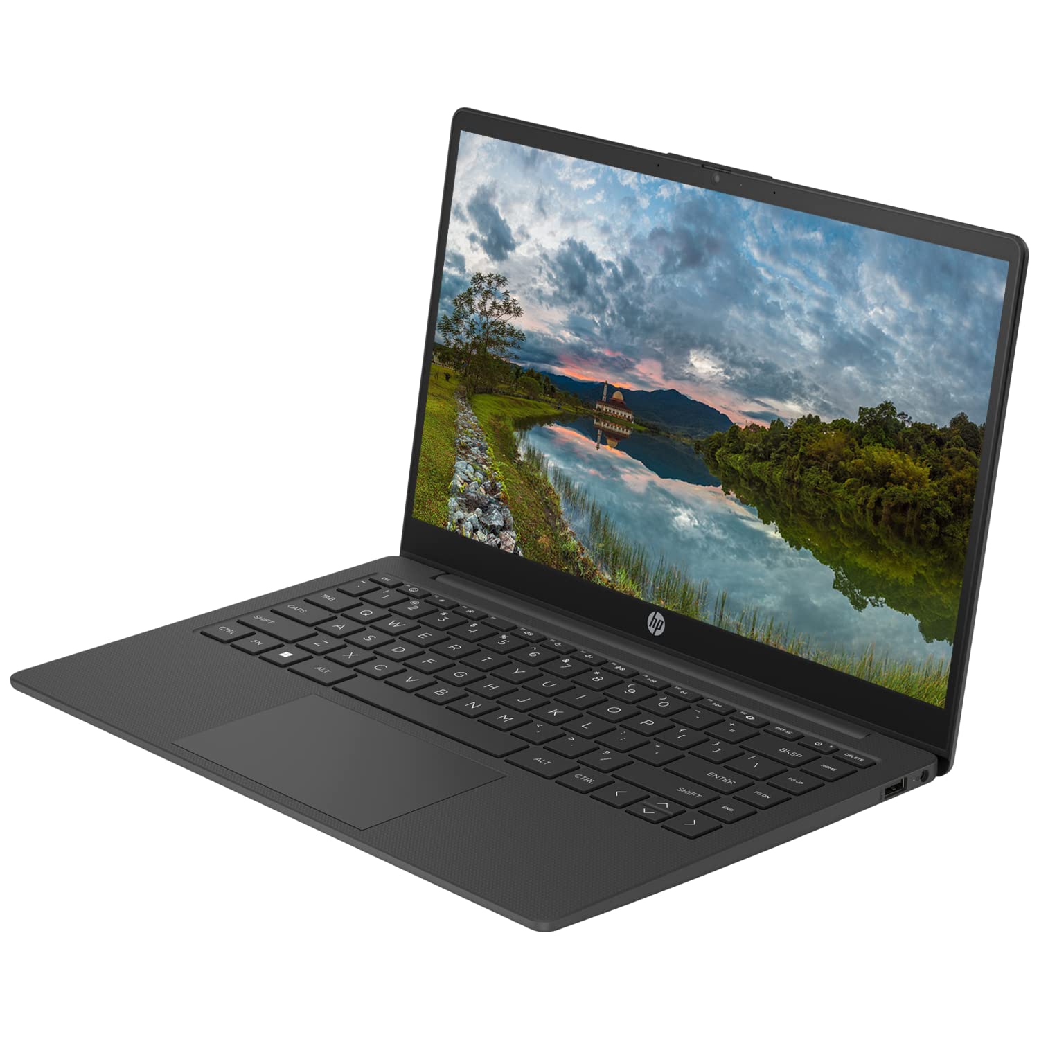 HP 14 Laptop, 14" HD Display, AMD Athlon Gold 7220U, 8GB RAM, 512GB PCIe SSD, USB Type-C, Wi-Fi 6, Webcam, HDMI, Windows 11 Home, Black