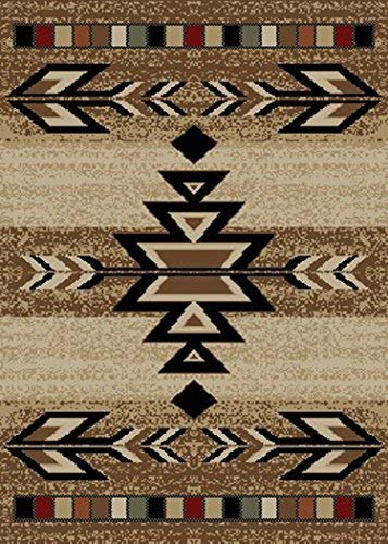 Rustic Lodge, Southwestern 2x3 Area Rug, 26"x39" Multi 7611