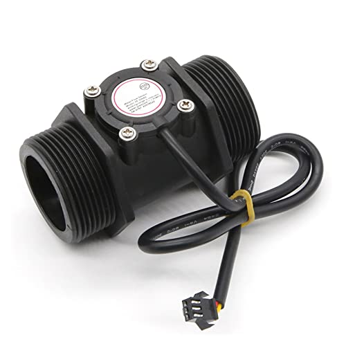 HALONE DN40 Digital Display Flow Quantitative Controller Water Flow Sensor Use to Control and Display Liquid Flow (Size : US Plug)
