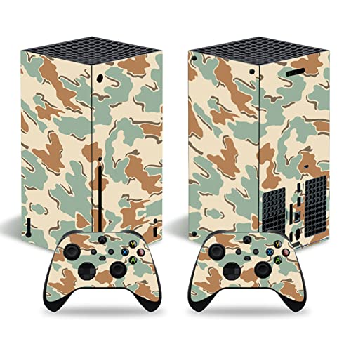 Guugoon Camouflage Skins Compatible with Xbox Series X Console Controller, Vinyl Decal Stickers for Xbox Series X,6
