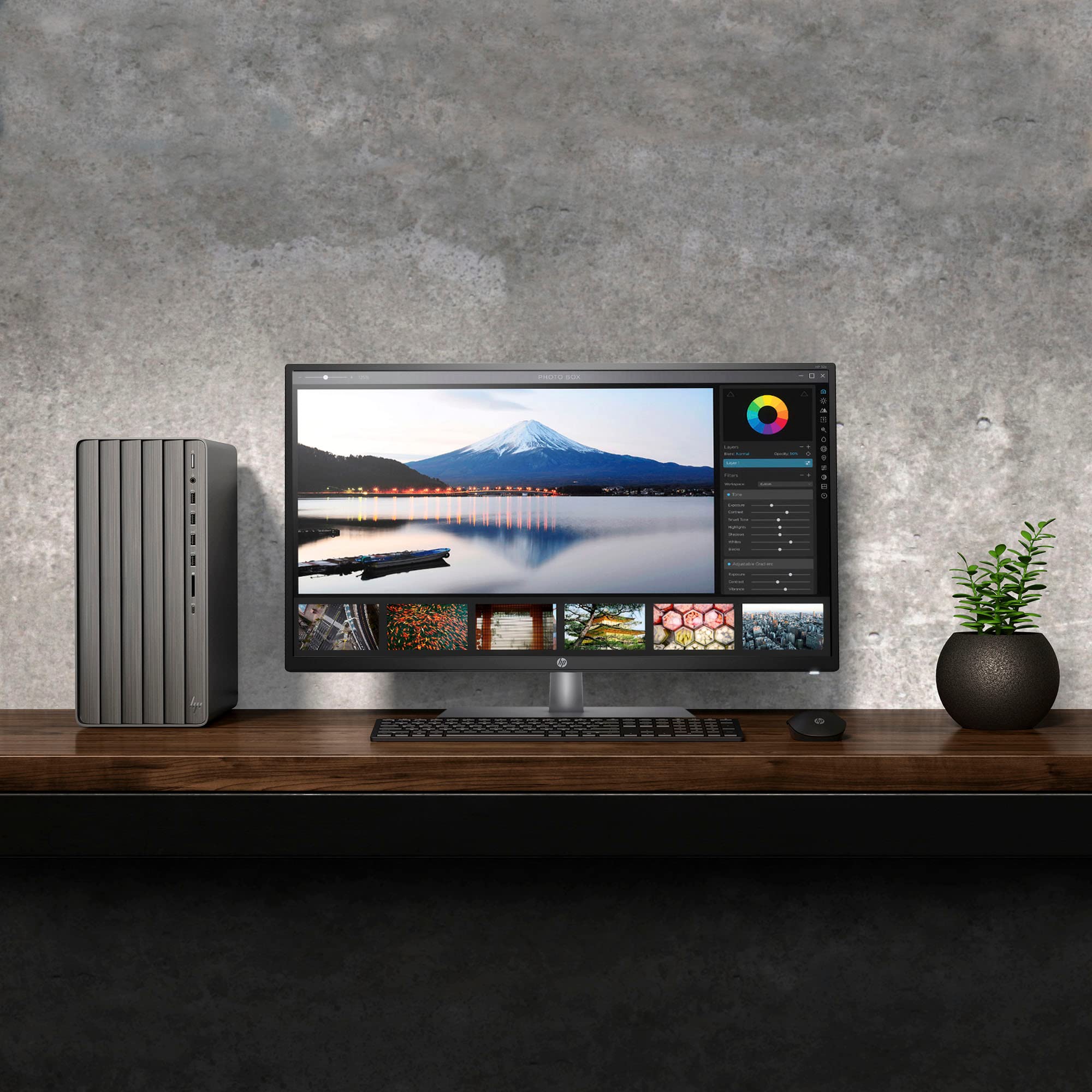 HP 2022 Envy TE01 Gaming Desktop - 12th Intel i7-12700 12-Core CPU - 4GB Nvidia GTX 1650-32GB DDR4-512B NVMe SSD + 1TB HDD - WiFi 6 Bluetooth RJ45 - Windows 10 Pro w/RATZK 32GB USB Drive