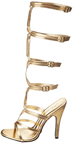 Ellie Shoes Women's 510-sexy, Gold, 8 M US