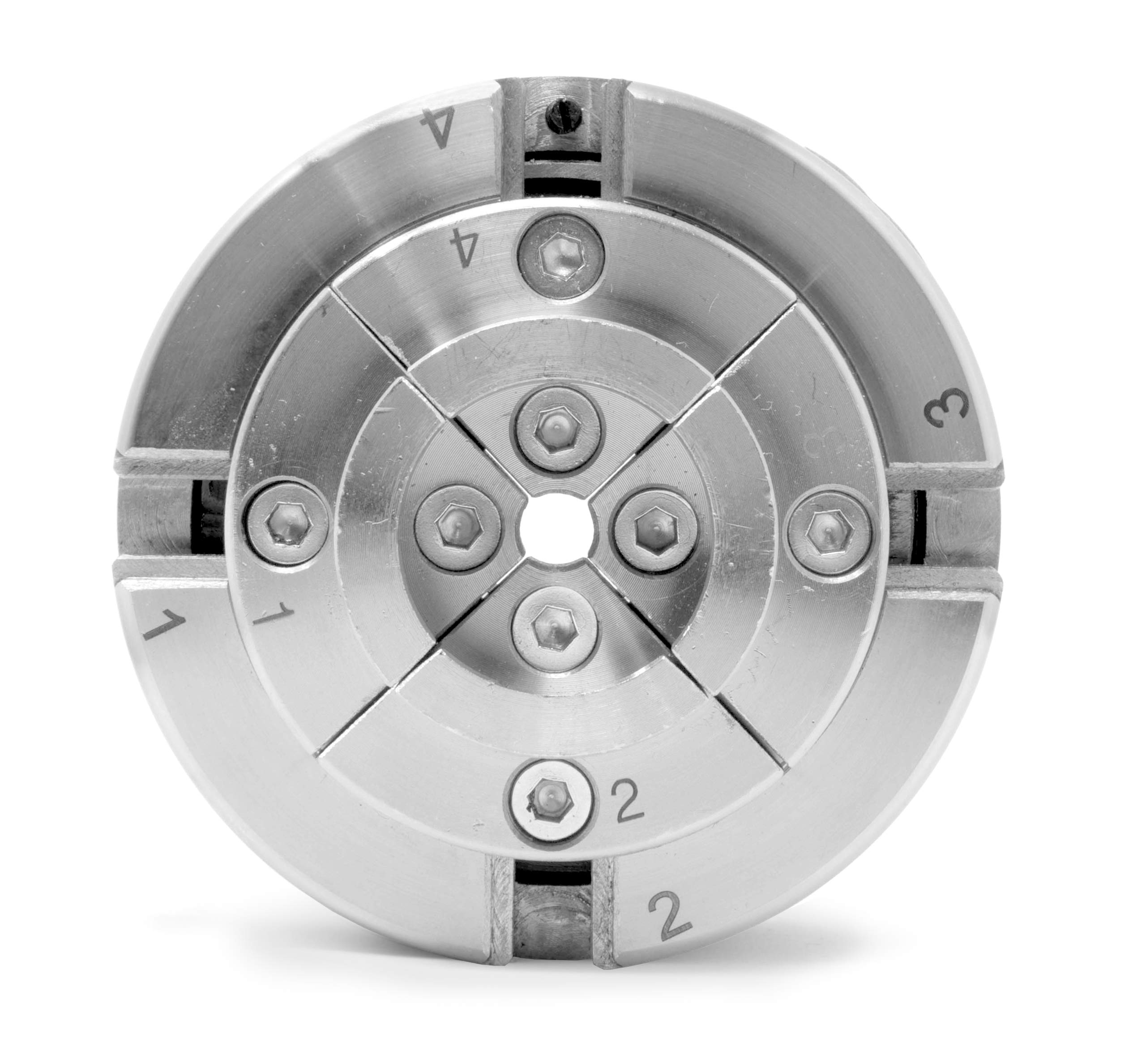 WEN LA4374 3.75-Inch 4-Jaw Self-Centering Lathe Chuck Set with 1-Inch x 8TPI Thread