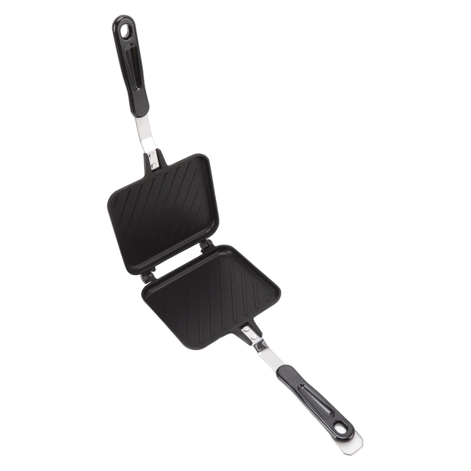 Fdit Hot Sandwich Maker,Kitchen Twill Removable Avoid Sticking Double Sided Heating Sandwich Pan Suitable for Kitchen Supplies
