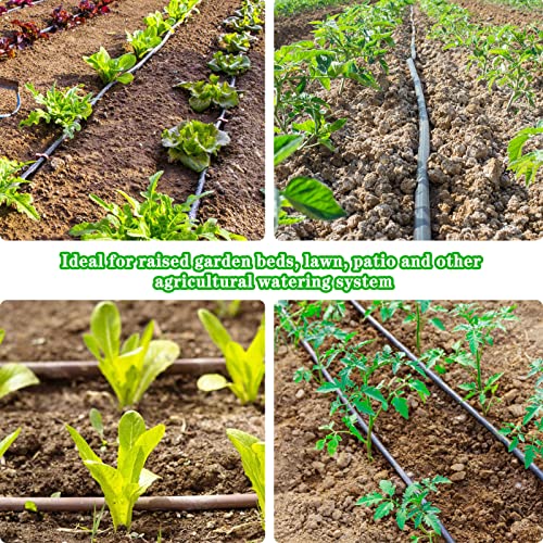 Gardrip 36 Pieces Drip Irrigation Kit:Drip Irrigation Parts for 1/2 Inch Drip Irrigation Tubing with 17mm 0.600" ID Drip Barbed Connectors Including 12 Couplings 10 Tees 6 Elbows 6 Plugs 2 Crosses