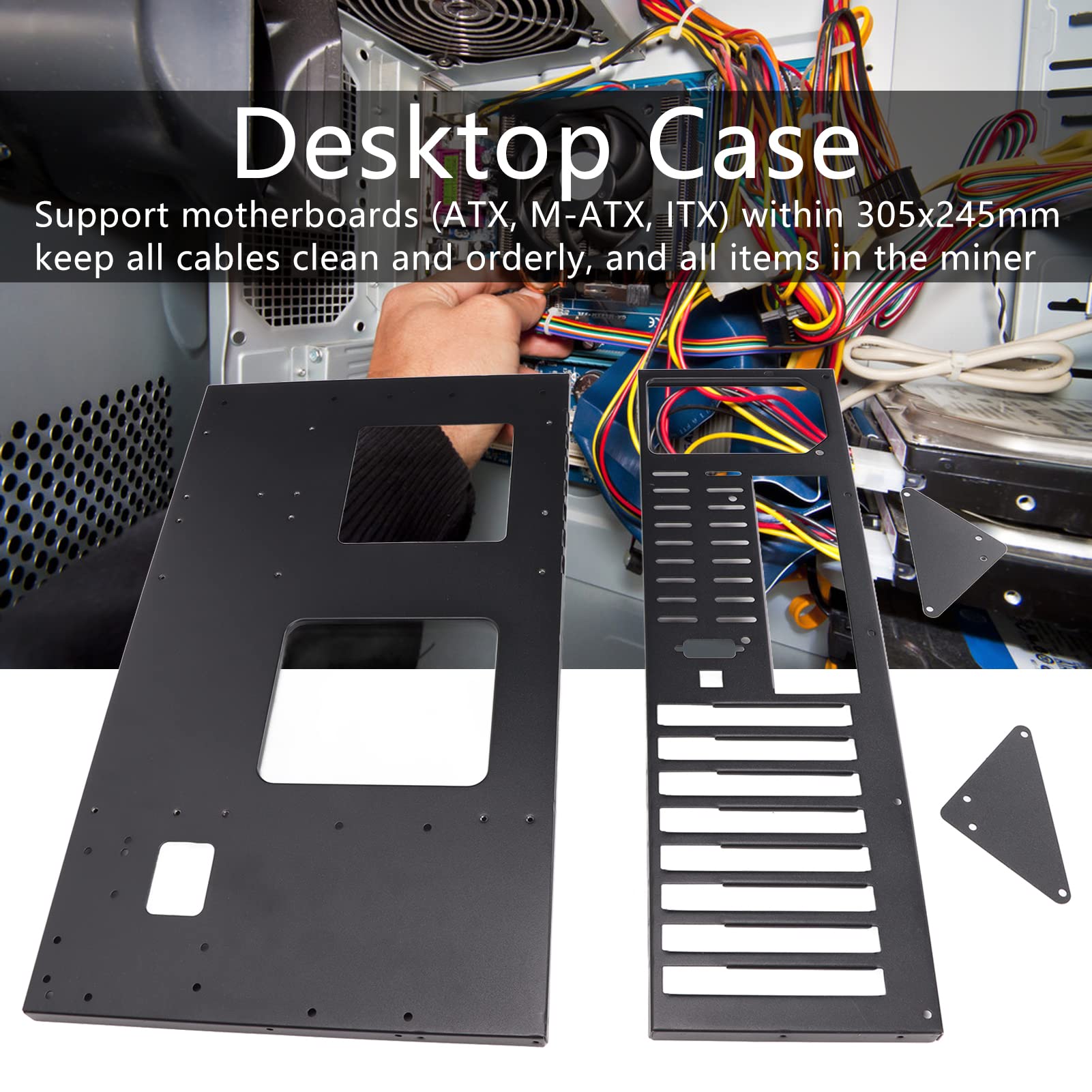 Open Air PC Case, Mining Rig Frame, Case Rack for Motherboards, Open Chassis Computer Cases, Motherboard Bracket, Mining Frame, Mining Tools
