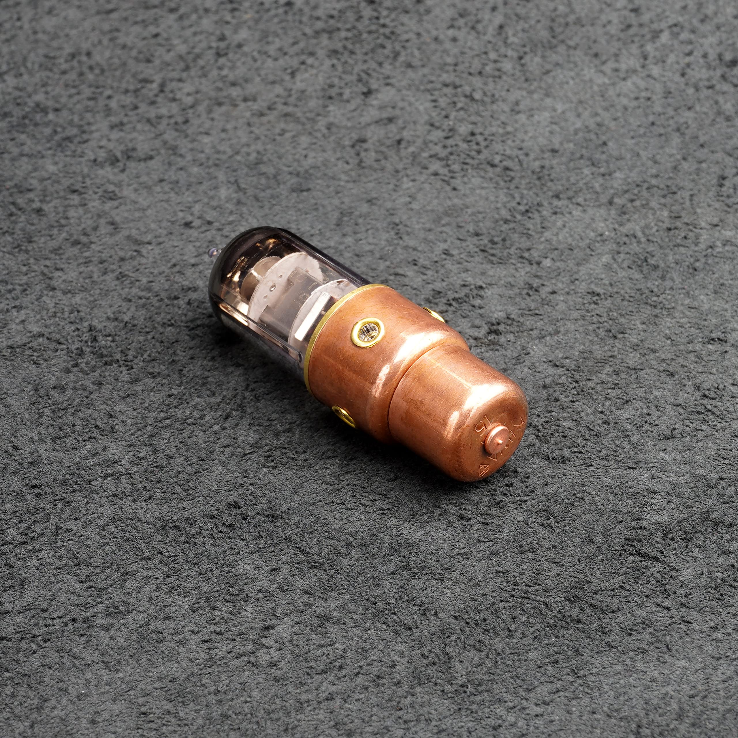 Handmade Crafstor Porthole USB 3.1 Flash Drive 64Gb Blue Pentode Radio Tube Steampunk Accessory Industrial Style Authentic Copper Retro Key Stick Storage