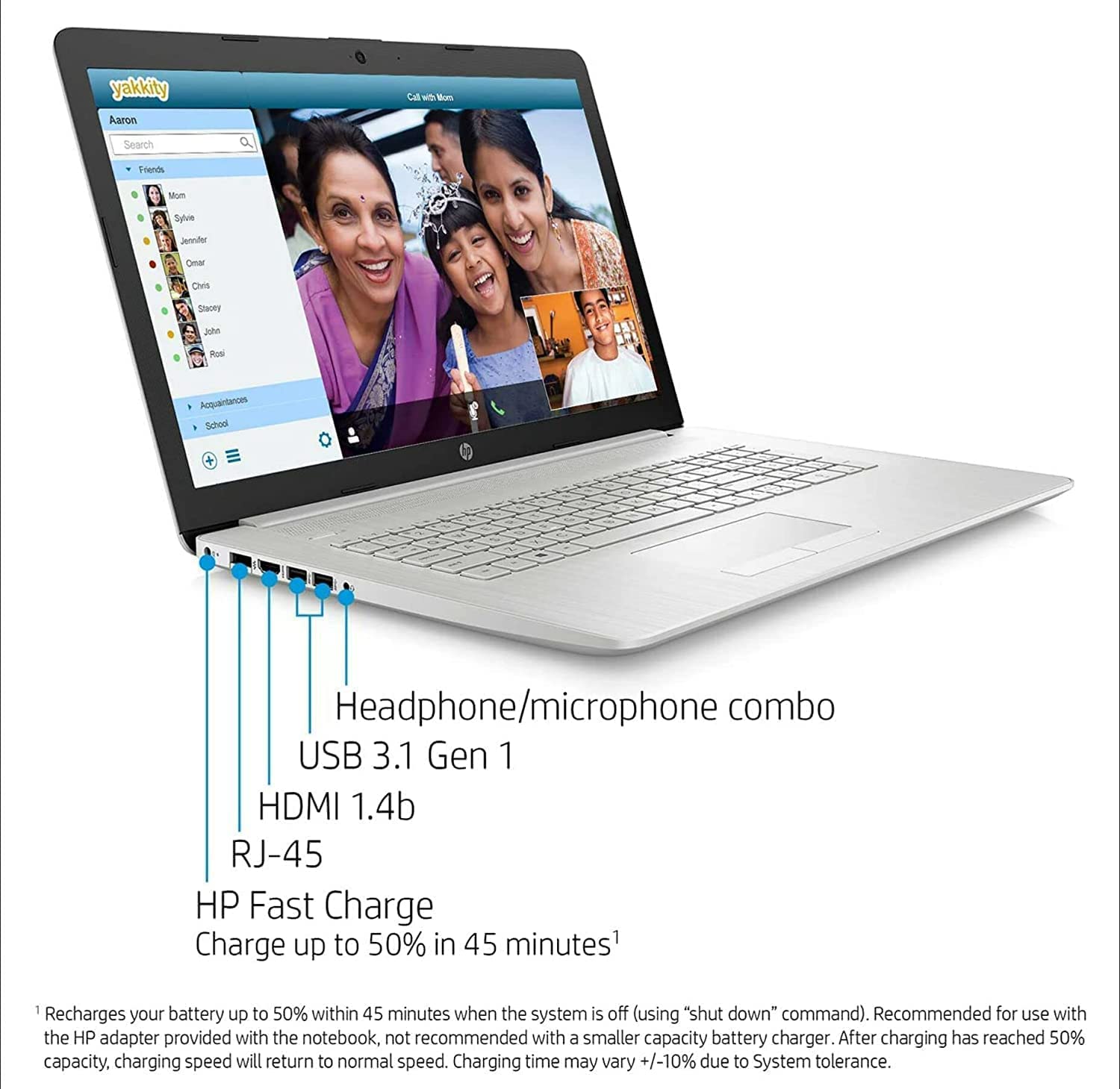 HP [Windows 11 Pro] 17 17.3" FHD Business Laptop, 11th Gen Quad-Core i5-1135G7 (Up to 4.2 GHz), 32GB RAM, 1TB PCIe SSD, Intel Iris Xe Graphics, Backlit Keyboard, Wi-Fi 5, Bluetooth 4.2, HDMI, w/Hub