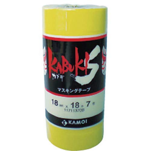 KAMOI Masking Tape (4 Rolls) 30mmx18M [Kabuki-S] (Japan Import)