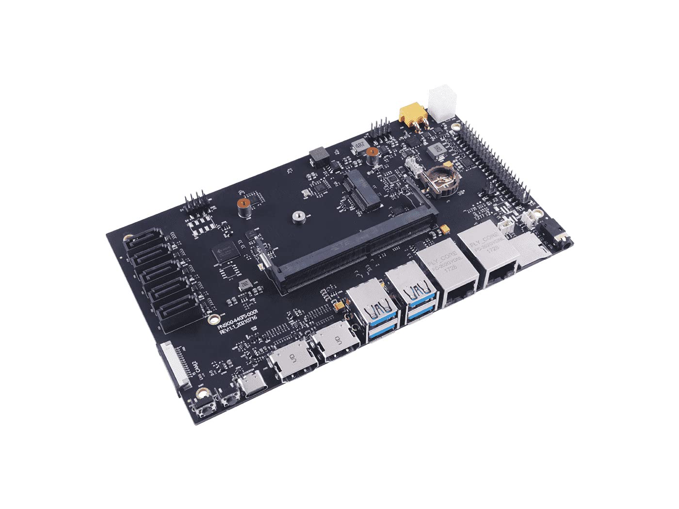 Seeed Studio A203 Carrier Board for Jetson Nano/Xavier NX/TX2 NX with Compact Size and Rich Ports (WiFi, Bluetooth, SSD Supported etc.)