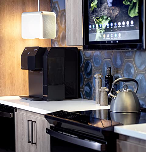 GE Profile Opal Ice Dispenser | Countertop Nugget Ice Maker with Ice Dispenser & 1-Gallon Side Tank | Ice Machine with WiFi Connectivity | Smart Home Kitchen Essentials | Satin Black