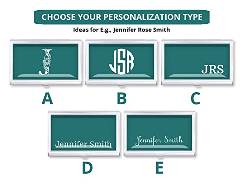 custom business card holder work friend gift, stainless steel credit card case, travel business card case (STYLE E)