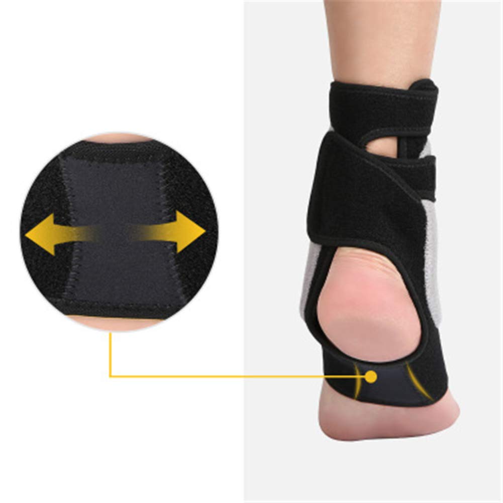 EverNight Fixed Ankle Support,Sports Sprain Injury Recovery Ankle Stabilizer,Adjustable Sports Ankle Brace
