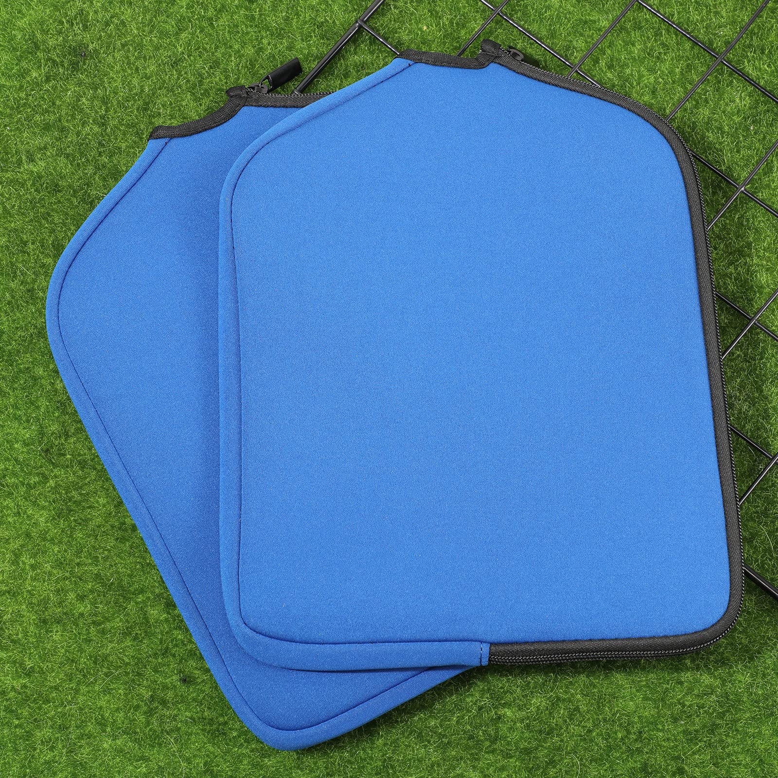 Deekin 2 Pcs Ball Paddle Cover Protective Ball Paddle Case Neoprene Cover Sleeve Compatible with Pickleball for Men Women Racket Protection, Blue