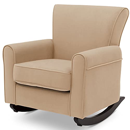 Delta Children Lancaster Rocking Chair Featuring Live Smart Fabric, Sisal