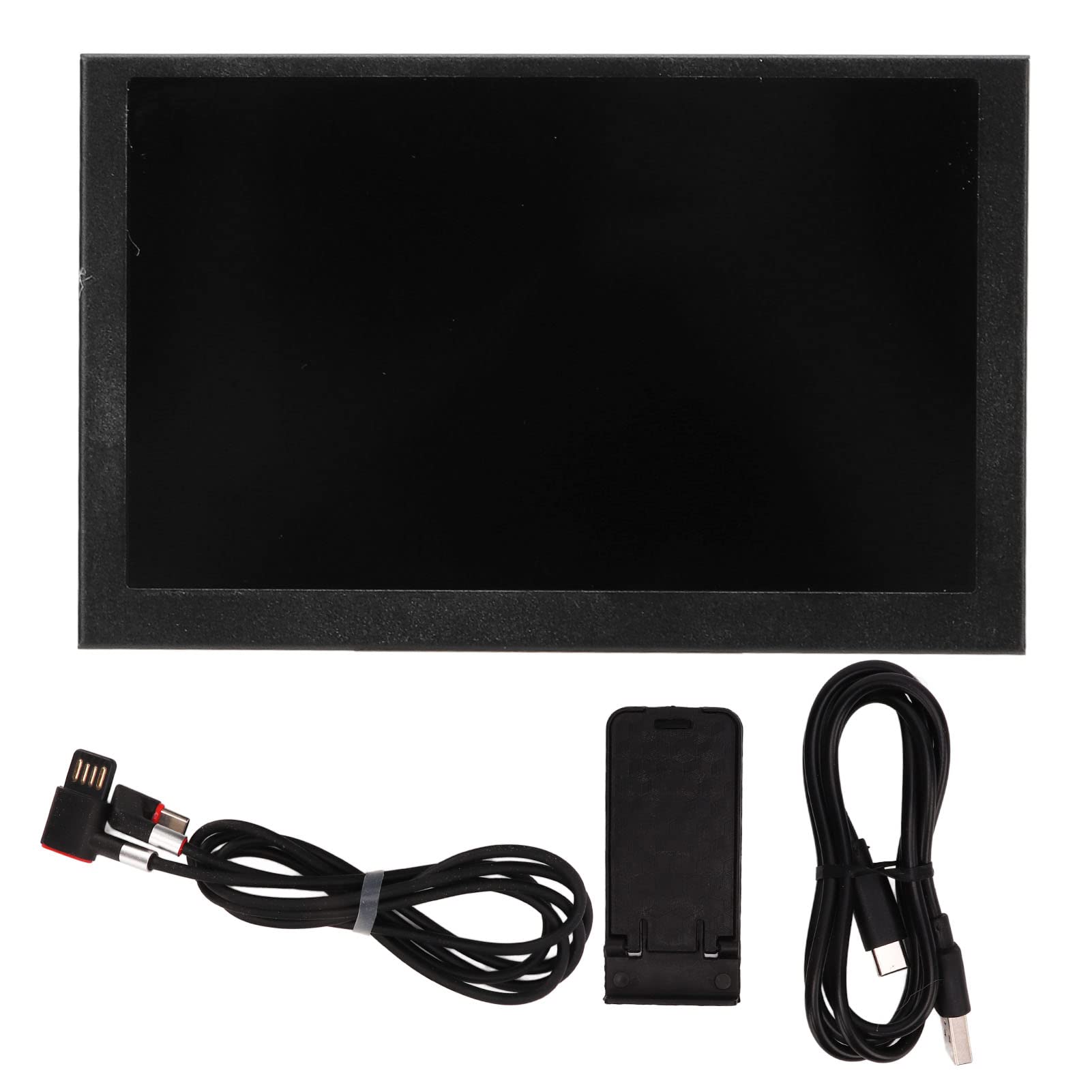 Haofy 5 Inch Monitor Set, Full Viewing Angle 360 Degree Rotation Mini Multi Theme Display Screen ITX (Black)
