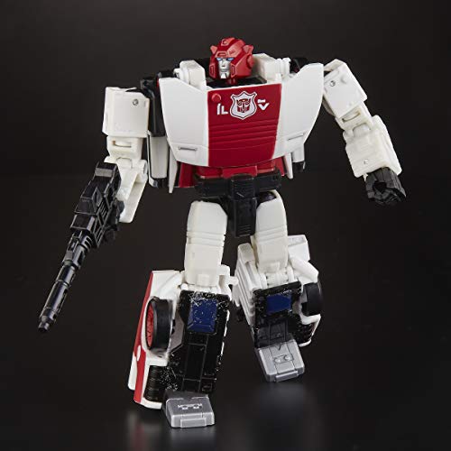 Transformers Toys Generations War for Cybertron Deluxe WFC-S35 Red Alert Action Figure - Siege Chapter - Adults and Kids Ages 8 and Up, 5.5-inch