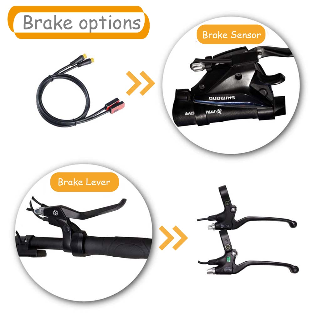 DERUIZ Electric Bike Conversion Kit BBSHD 1000W Mid Drive Kit with Battery Ebike Conversion Kit DIY Motor Kit 48V 52V Lithium Battery with C965 Display for Road Bikes Mountain Bikes for Adults