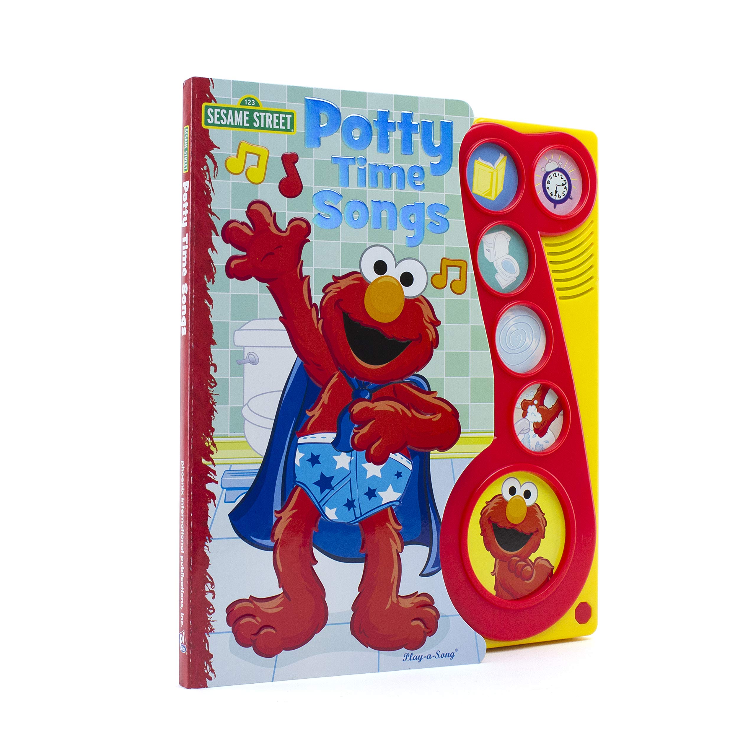 Sesame Street - Elmo Potty time Songs Little Music Note Sound Book - PI Kids