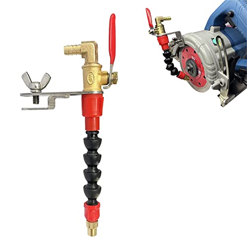 Dust Remover Water Sprayer for Cutting Machine, Cutting Machine Misting System Water Sprayer, Cutting Saw & Grinder Water Attachment for Dust-free Cutting (Choice A)