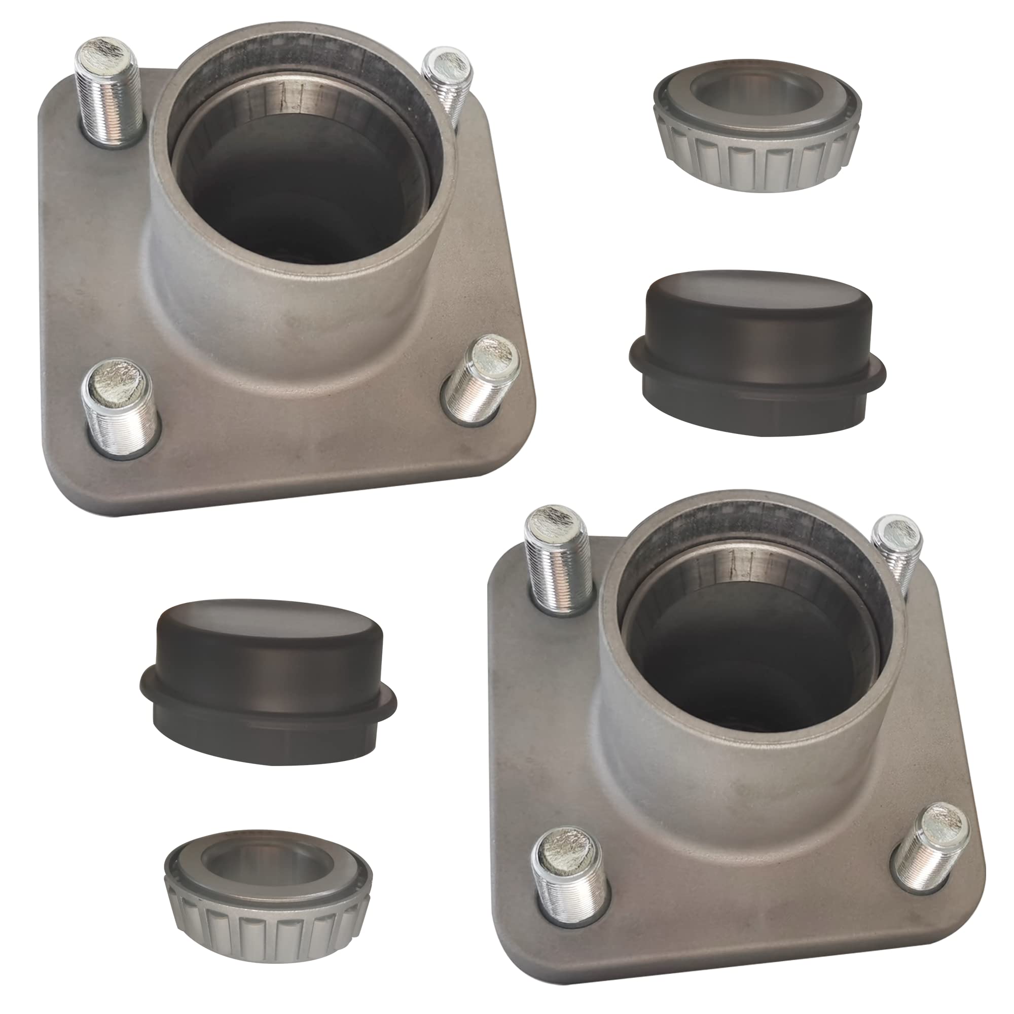 DEF Golf Cart Front Wheel Hub Assembly 70895G01 Replacement for EZGO 2001.5-up Gas & Electric(2PCS)