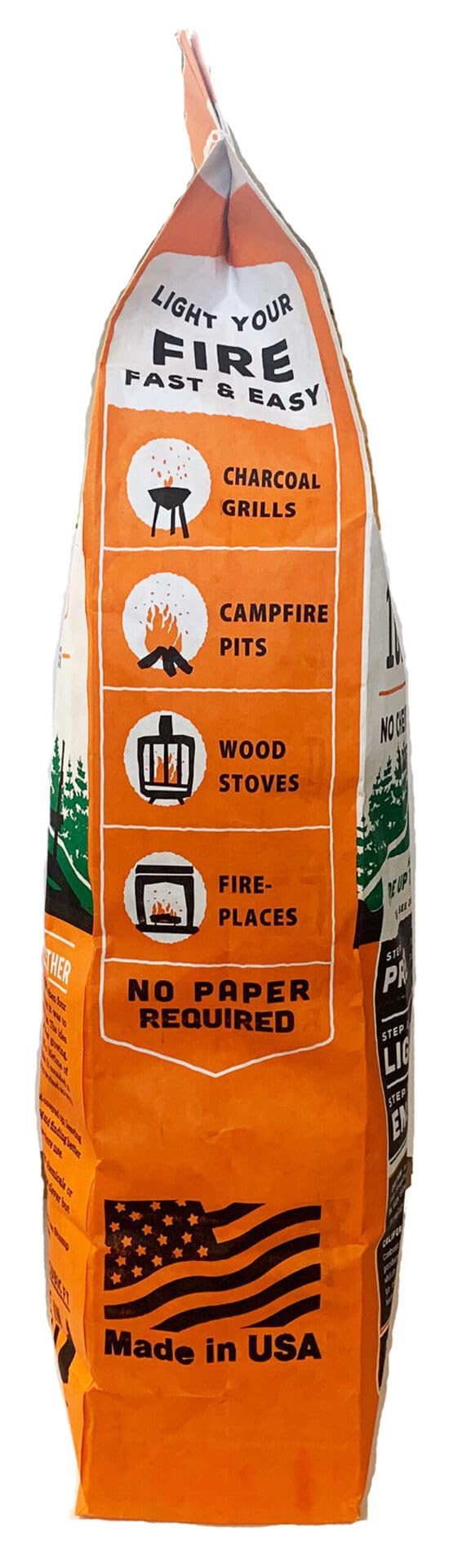 Stump Chunks: SC-15 1.5 Cu Ft Kindling & Fire Starters - Natural Fire Kindling Wood Sticks & Firewood Starter - Firestarter Sticks from Recycled Tree Stumps - Large Bag