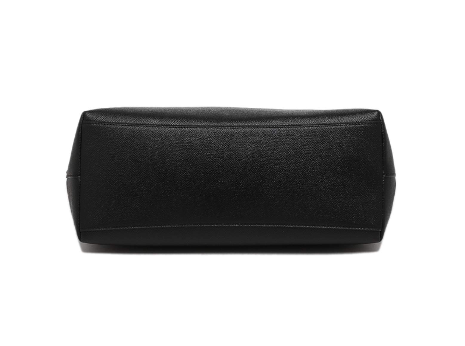Coach Leather Gallery Shoulder Tote Purse - #F79608 - Black, Medium