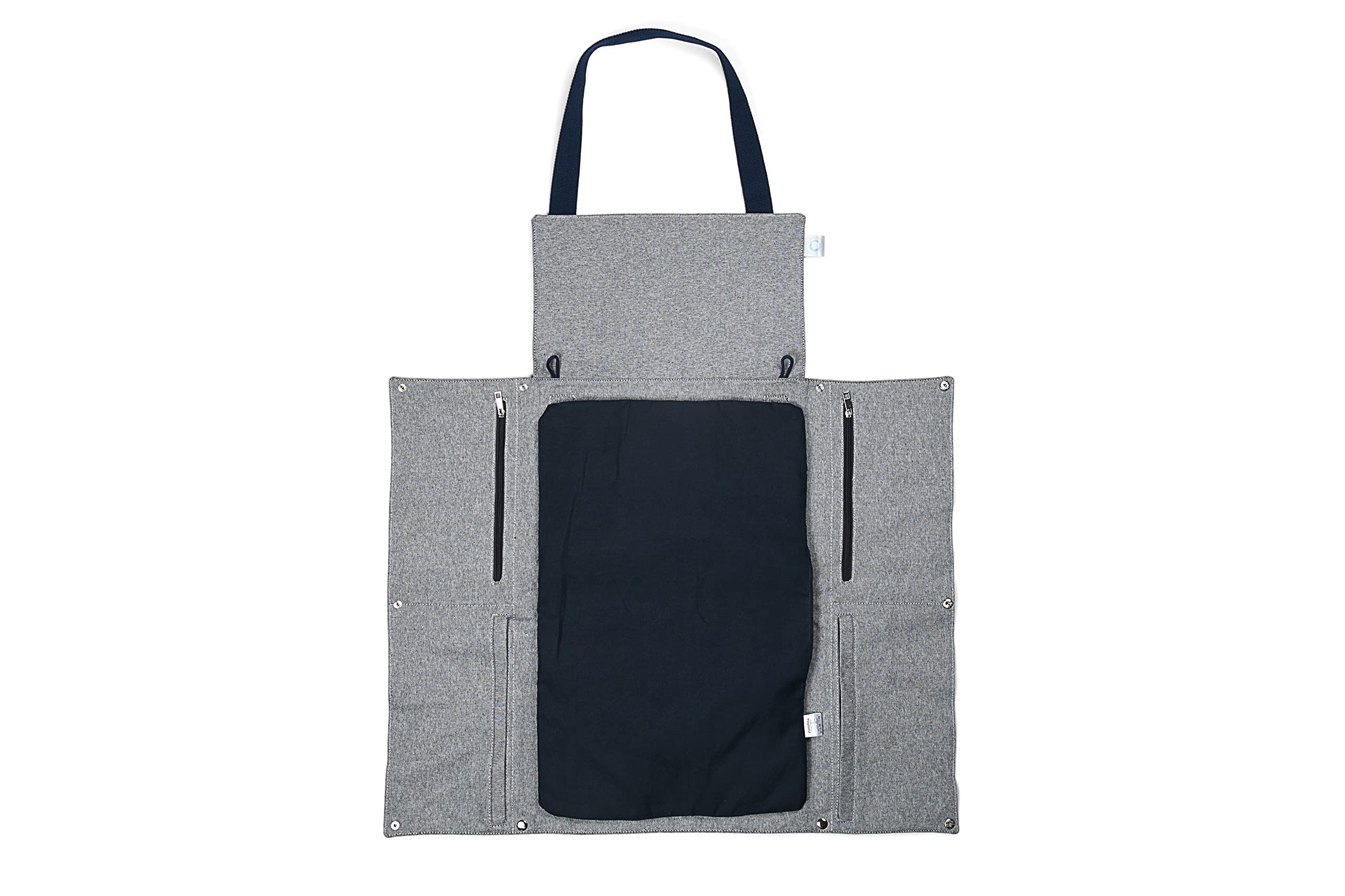 Panolina Tote Diaper Bag with Baby Changing Station - Cute Travel Diaper Bag with Organizing Pouches and Stroller Straps in Messenger Style