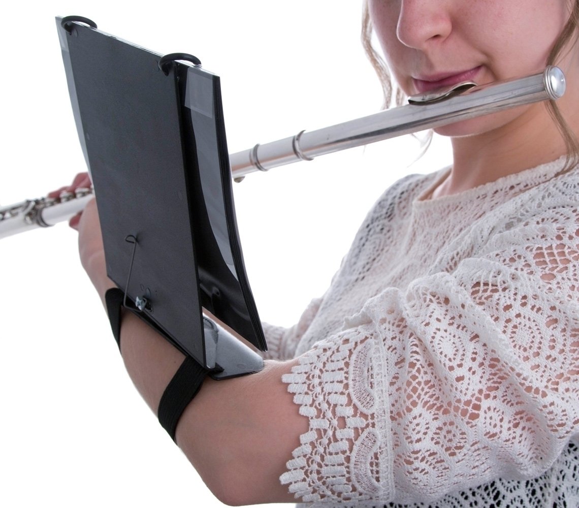 DEG Flutist Friend Marching Lyre