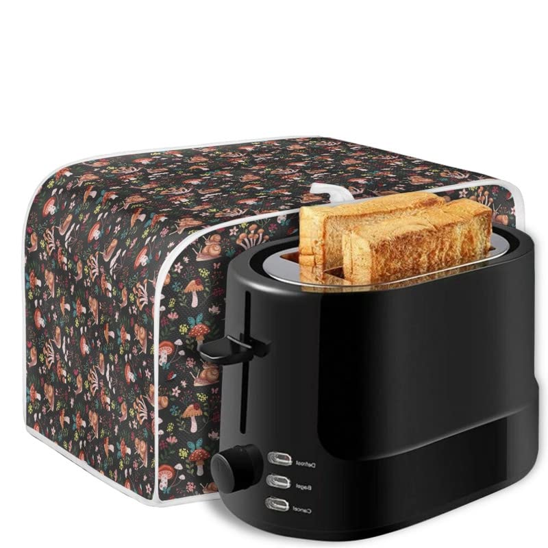 Jndtueit Van Gogh Bread Toaster Oven Cloth Cover, Mushroom Moon Blender Cover Toaster Protection, Blue Starry Night Appliance Accessories