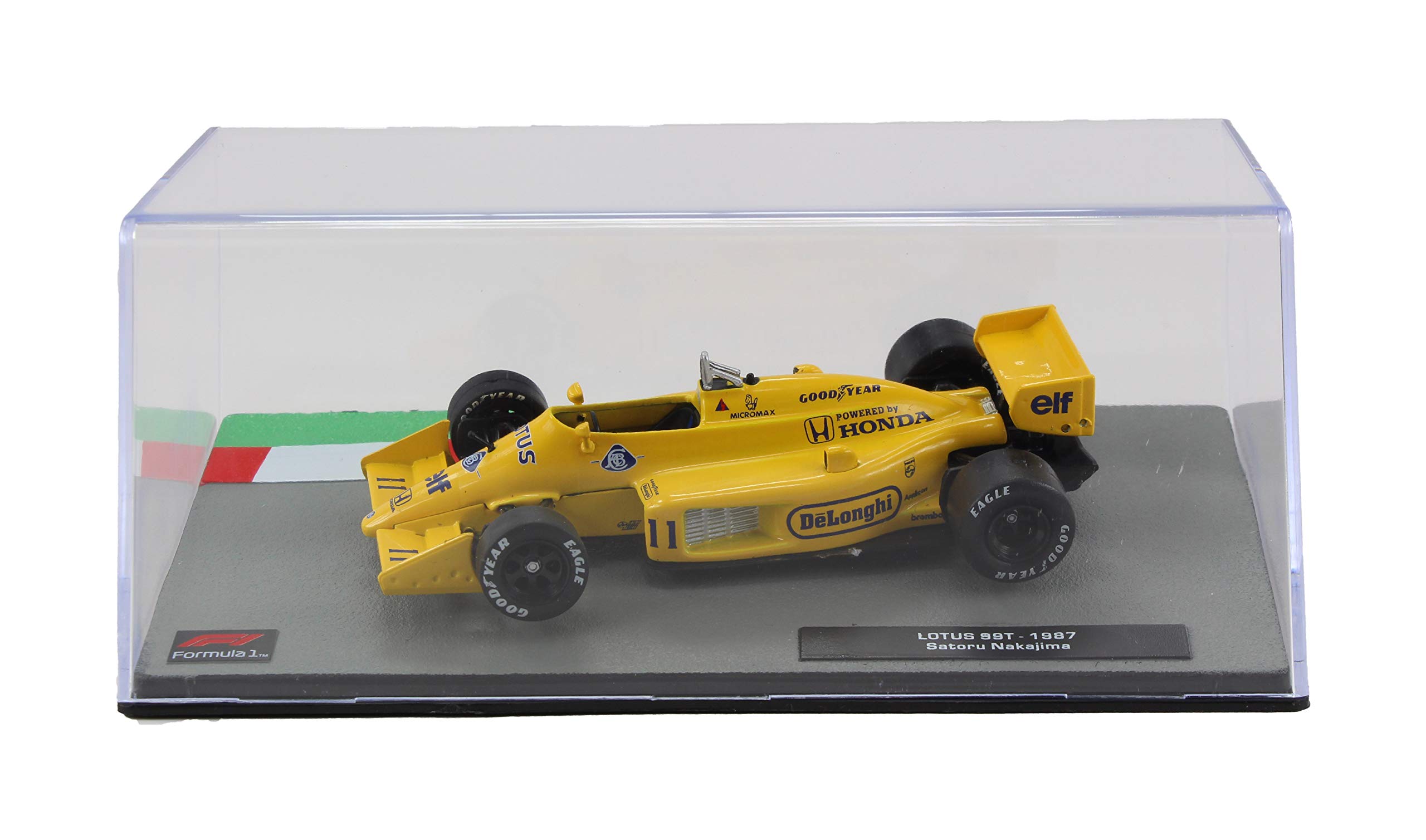 Deagostini Diecast 1:43 F1 Scale Model - Satoru Nakajima F1 Lotus 99T Race Car 1987