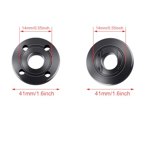 Grinder Angle Spanner Wrench Flange Nut for Compatible with Dewalt Milwaukee Bosch Black Decker Ryobi Makita 193465-4 4.5" 5" 5/8-11 Parts
