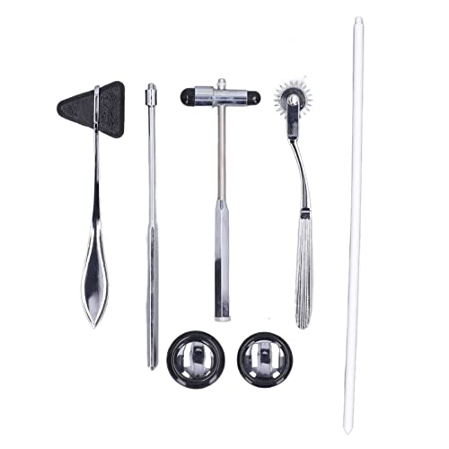 Hammer Set, Neurological Hammer Stainless Steel Multifunctional for Body Surface Measurement for Doctor