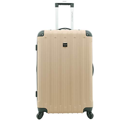 Travelers Club Midtown Hardside 4-Piece Luggage Travel Set, Expandable, Tan
