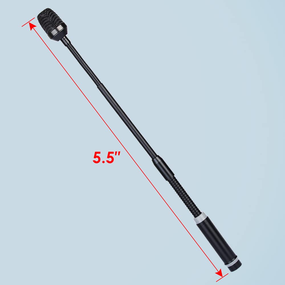 Depusheng Professional Dynamic DJ Microphone for Mixer Dedicated Disc Shouting Microphone KTV Bar Gooseneck DJ Mic