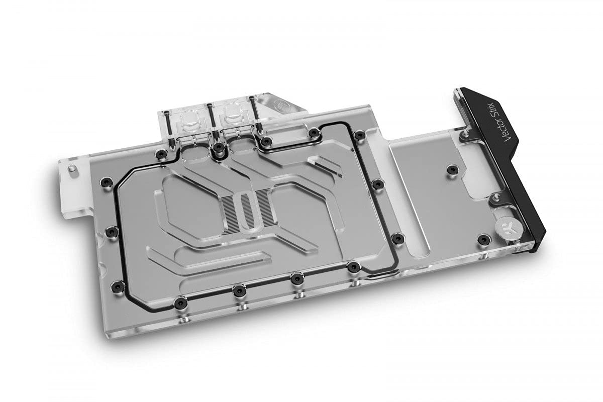 EKWB EK-Quantum Vector Strix RTX 3080/3090 GPU Water Block, Digital RGB, Nickel/Plexi