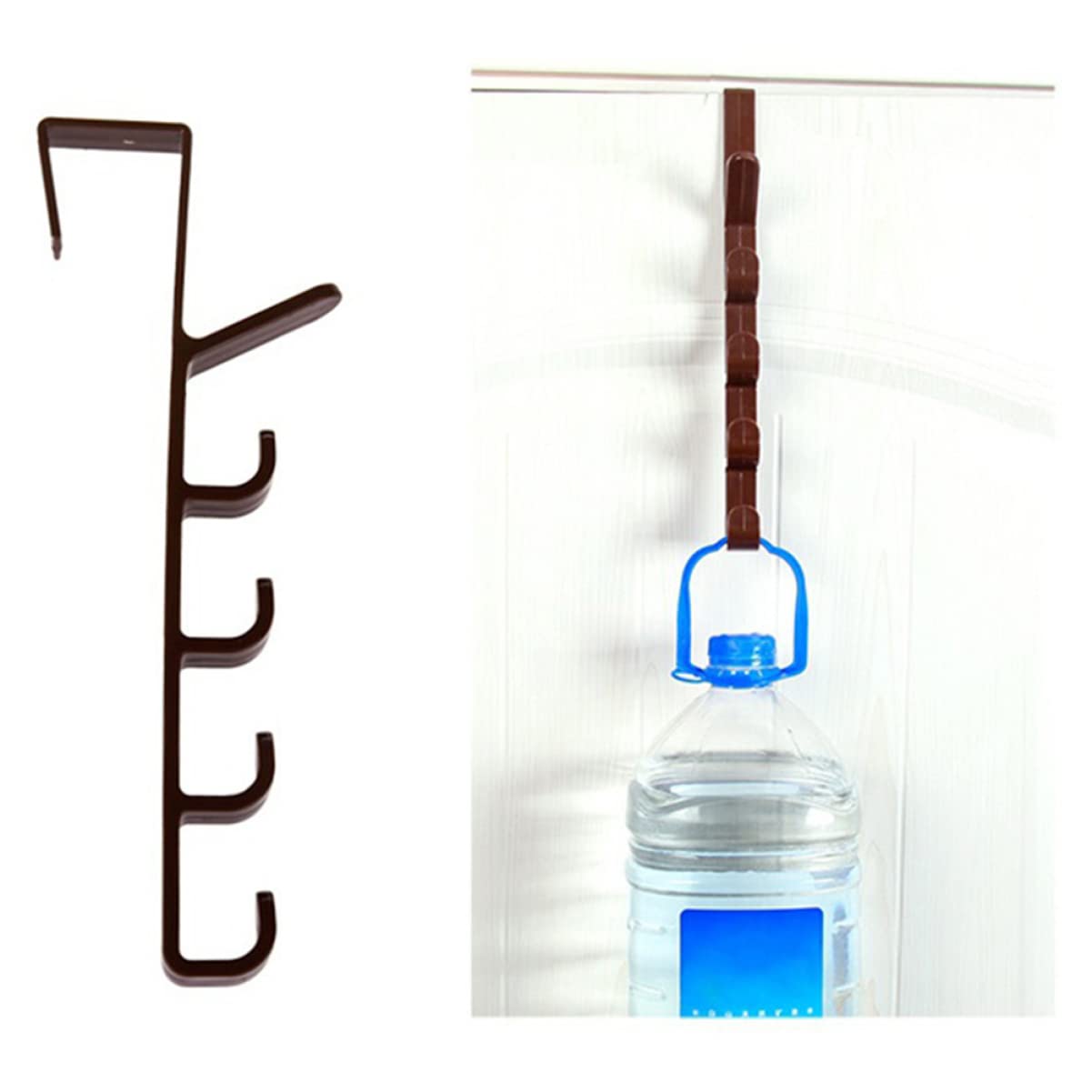CRAFTHROU 3pcs 5 Hook Wall Hat Hanging Hooks Wall Mounted Hooks Entryway Hat Hanger Door Coat Hook Bathroom Towel Hook Wall Clothes Rack Over Door Coat Rack Multi Hanger Wall-Mounted Robe