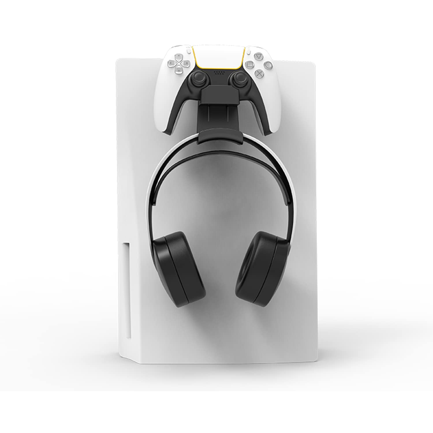 Depointer Life Controller Charger Holder, Game Controller & Headset Stand for PS5,Controller Suspended Charging Stand,Host suspension bracket, Portable controller earphone storage rack