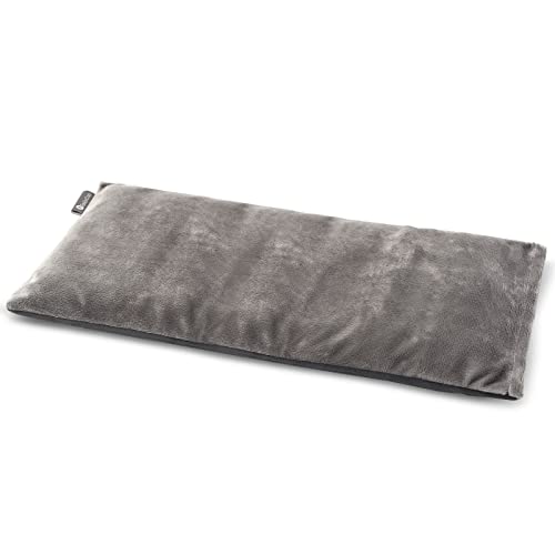 RelaxCoo Microwave Heating pad with Washable Cover 8 * 18" Microwavable Heat Pad for Neck Shoulder, Cramps, Back Pain Relief, Warm Compress Bean Bag Moist Heat Pack for Muscles, Joints, 2 Pack