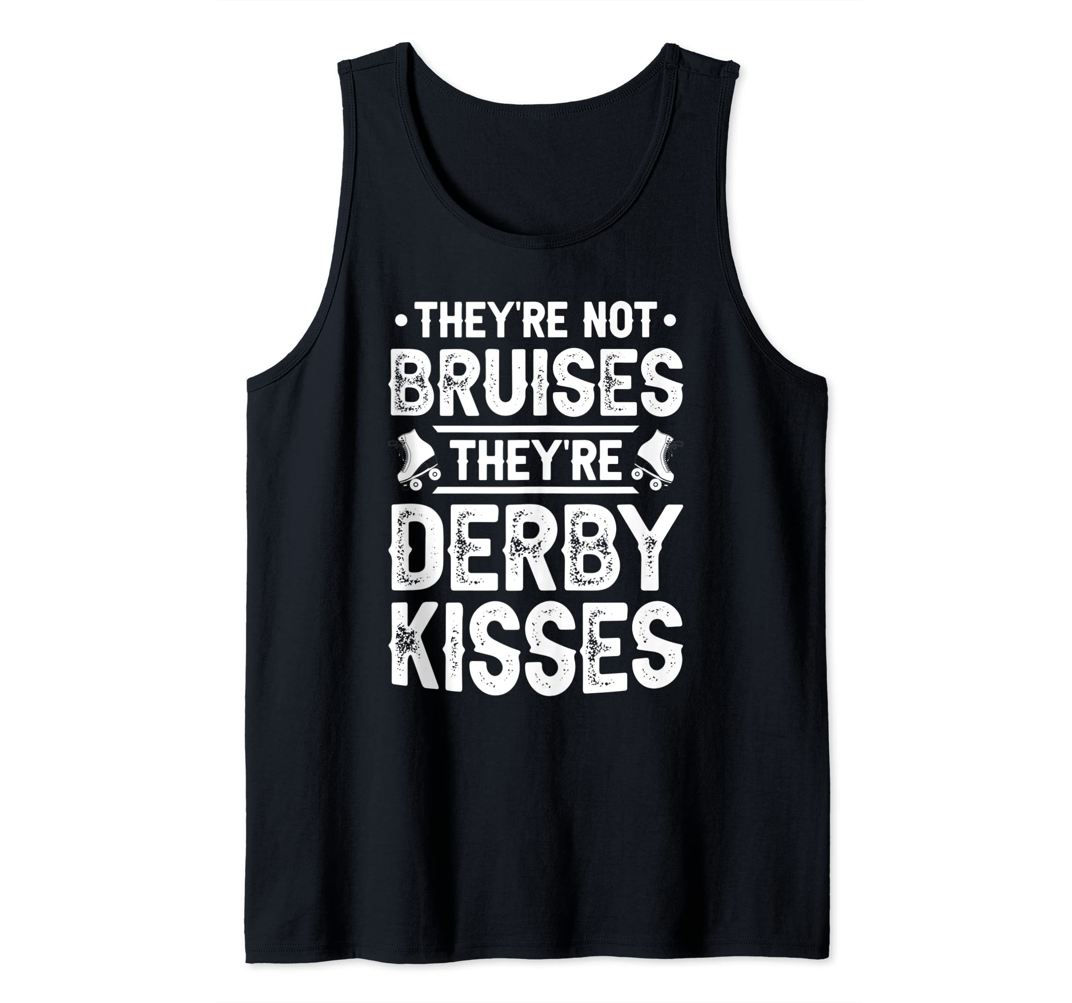 Derby Kisses Roller Derby Girl Roller Derby Player Tank Top